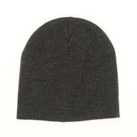 China Custom Embroidery Logo Cuffless Beanie Winter Cap 58cm Adjustable Size Acrylic for sale