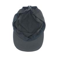 China Custom Breathable Running Cap 58cm Polyester Soft Visor Adjustable Elastic Sport Hat for sale