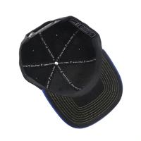 China Custom Two-Tone 6 Panel Basketball Snapback Cap Cotton Structured 58cm for sale
