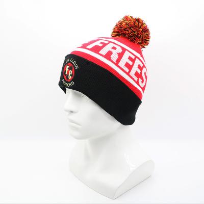 Cina Low MOQ Customized Mohair Pom Pom Beanie con tipo di modello solido e pelliccia in vendita
