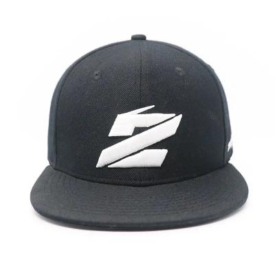 Cina Unisex ricamato Flat Brim 6 Panel Cappelli Snapback Stile Hip Hop Street in vendita