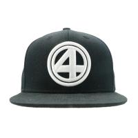 China Custom 3D Embroidery Logo 6 Panel Snapback Cap Flat Brim Cotton Hat 58cm for sale