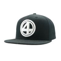 China Custom 3D Embroidery Logo 6 Panel Snapback Cap Flat Brim Cotton Hat 58cm for sale
