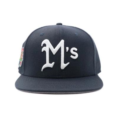 Cina Flat Brim Bill 6 Panel Basketball Gorras Snapback Caps Logo ricamato in 3D in vendita