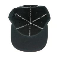 China Custom 3D Embroidery Logo 6 Panel Snapback Cap Flat Brim Cotton Hat 58cm for sale