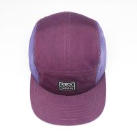 China Custom Unstructured Cotton 5 Panel Mesh Camp Cap for Running Hiking 56-60cm for sale