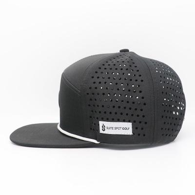 Cina 7 Cappelli Snapback Laser Taglio Forno Cappelli da baseball respirabili in vendita