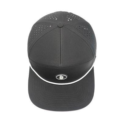 Cina 7 Cappelli Snapback Laser Taglio Forno Cappelli da baseball respirabili in vendita