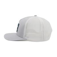China Rubber Patch Logo Adjustable Kids Trucker Hat Embroidered Solid Pattern Mesh Design for sale