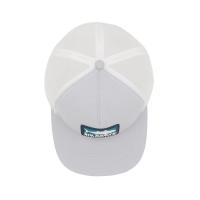 China Rubber Patch Logo Adjustable Kids Trucker Hat Embroidered Solid Pattern Mesh Design for sale