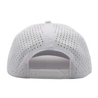 China Custom 5 Panel Polyester PVC Rubber Patch Hat 48cm Breathable Sports Baseball Snapback Cap for sale