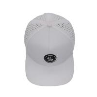 China Custom 5 Panel Polyester PVC Rubber Patch Hat 48cm Breathable Sports Baseball Snapback Cap for sale