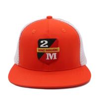 Quality 6 Panel Truck Hat Embroidery Logo Trucker Mesh Hat Cap 100% Polyester for sale
