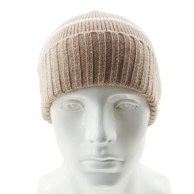 China Image Style Custom Logo Winter Hats Chunky Knit Beanies Soft Merino Wool Beanie Hat for sale