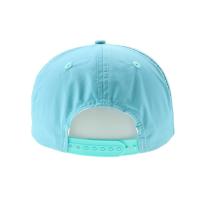 China Custom 6 Panel Baseball Cap Felt Patch Flat Bill Snapback Hat Adult Size 58cm Cotton for sale