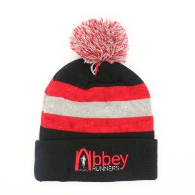 Cina Logo di ricamo personalizzato Cappello invernale unisex Cappuccio a maglia per il calore in ordine in massa in vendita