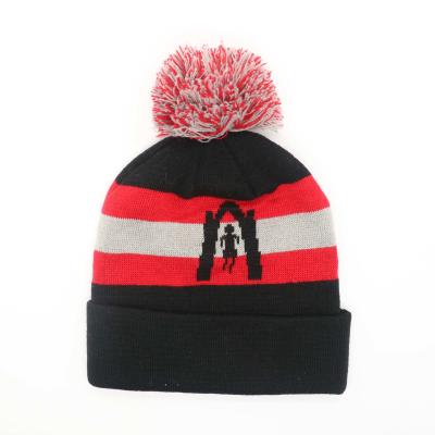 Cina Logo di ricamo personalizzato Cappello invernale unisex Cappuccio a maglia per il calore in ordine in massa in vendita