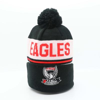 Cina Logo di ricamo personalizzato Cappello invernale unisex Cappuccio a maglia per il calore in ordine in massa in vendita