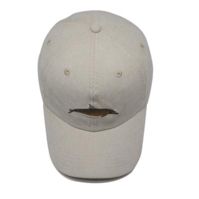 Cina Eco Custom Designer Embroidery Logo Vintage Sport Corduroy Papa' Cappello Piano 58cm in vendita