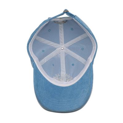 Cina Unisex 6 pannelli regolabili Vintage Sports Baseball Cap Cap Curve Brim Gorras Corduroy in vendita