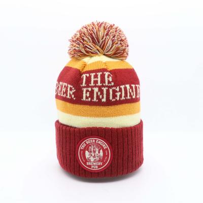 Cina Adulti Cappuccio a maglia caldo invernale con logo personalizzato e materiale acrilico 100% confortevole in vendita