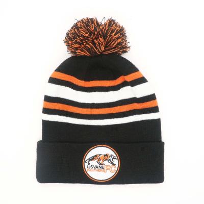 Cina Adulti Cappuccio a maglia caldo invernale con logo personalizzato e materiale acrilico 100% confortevole in vendita