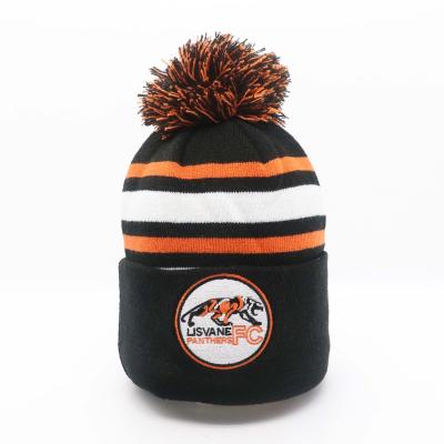 Cina Adulti Cappuccio a maglia caldo invernale con logo personalizzato e materiale acrilico 100% confortevole in vendita
