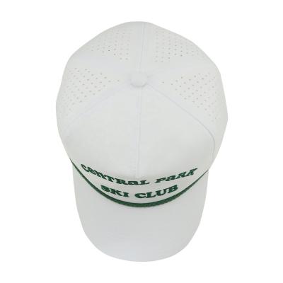 Cina Inverno secco veloce 5 pannello bianco ricamato Unisex Baseball Papa cappello Sport all'aria aperta in vendita
