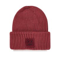 China Custom RPET Recycled Polyester Knitted Beanie Hat Eco-Friendly Winter Cap with Logo Embroidery for sale