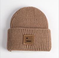 China Custom RPET Recycled Polyester Knitted Beanie Hat Eco-Friendly Winter Cap with Logo Embroidery for sale