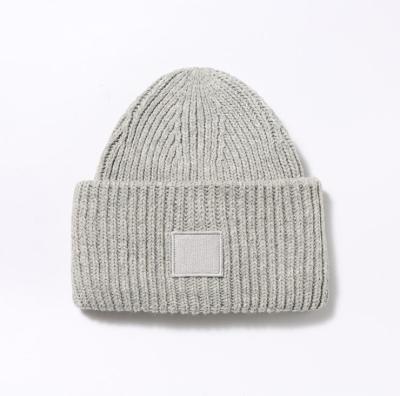 China Fabric Feature COMMON Recycled Material Eco Friendly 100%RPET Yarn Beanie Knitted Hat for sale