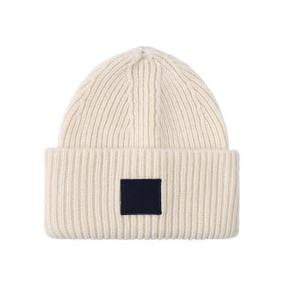 China Fabric Feature COMMON Recycled Material Eco Friendly 100%RPET Yarn Beanie Knitted Hat for sale