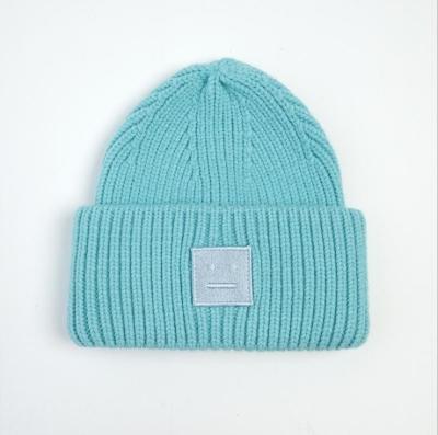 China Fabric Feature COMMON Recycled Material Eco Friendly 100%RPET Yarn Beanie Knitted Hat for sale