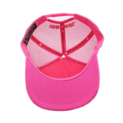 China Chapéu de beisebol desportivo unisex de 5 painéis com logotipo de placa de metal personalizado e padrão bordado à venda