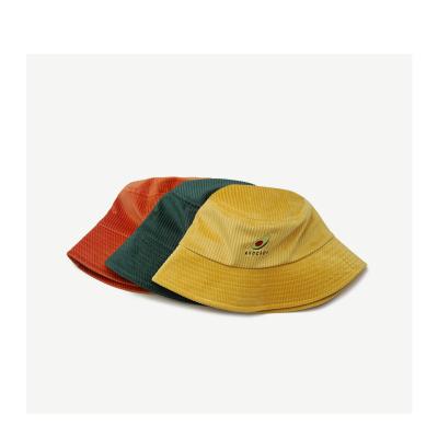 China Solid Corduroy Fisherman geborduurde emmerhoed voor modieuze vrijetijdswear mannen Te koop
