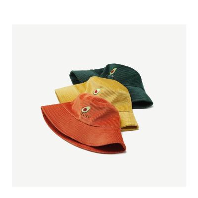 China Solid Corduroy Fisherman geborduurde emmerhoed voor modieuze vrijetijdswear mannen Te koop