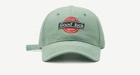 China Eco Distressed Washed Cotton 6 Panel Structured Curved Brim Baseball Cap 8 oz for sale