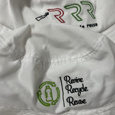 China Unisex bamboe vissershoeden gemaakt van gerecycled materiaal voor duurzame stijl Te koop