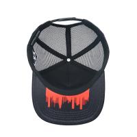 China Custom Embroidered Cotton Mesh Trucker Hats 5-Panel Snapback Adjustable for sale