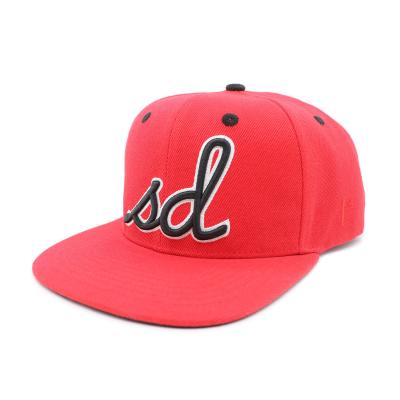 China Baseballkappe Stil Snapback-Hut mit einer Größe passt alle und maßgeschneiderte Kappe als Ihr Logo geprägt zu verkaufen
