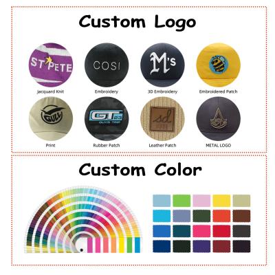 Cina 5 pannelli Margine leggermente curvo Testa a corda Cappelli da golf Cappelli sportivi impermeabili Gorra ricamati Logo personalizzato Cappelli da baseball in vendita