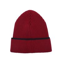 China Custom Knitted Winter Beanie Hat with Pom Pom 100% Acrylic One Size for sale
