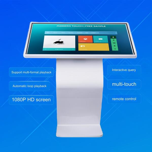 49inch Fast Response Touch Query Machine Horizontal Kiosk Android12 System
