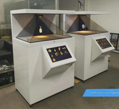 China Display Holográfico 3D de 55 polegadas Vitrine Projector de Publicidade de 270 Graus for sale