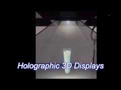 Display de publicidade holográfica 3D de 360 graus para apresentações de produtos ODM