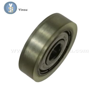 China KNJ0J1231Z0 Rubber Coated Bearing Roller UW-500 DE-100 GFS100 GFS120 UW52C Rubber Coated Bearing Roller KNJ0J1231Z0 Glory GFS220 for Currency Sorter Machine for sale