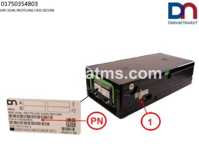 China 01750354803 Diebold Nixdorf DRC DUAL RECYCLING CASS SECURE 1750354803 for sale