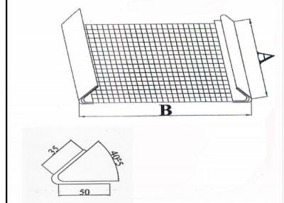 中国 0.5mm - 12.0mmは石油/化学工業のための編まれた金網のステンレス鋼にひだを付けました 販売のため