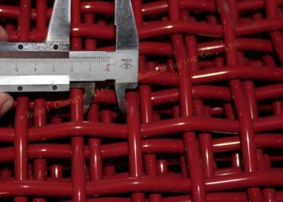 Cina Tempo di impiego lungo tessuto rosso della rete metallica della struttura ad alto tenore di carbonio della ditta per l'estrazione mineraria/carbone in vendita