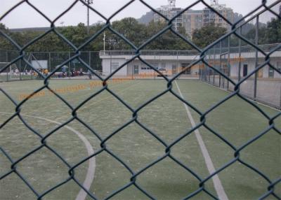 Cina Recinzione verde durevole resistente alla corrosione, recinto della rete metallica del collegamento a catena del metallo di forma del diamante in vendita